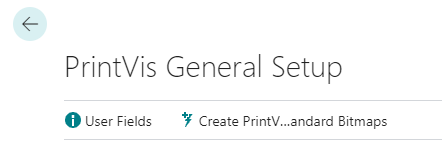 General Setup - PrintVis Documentation